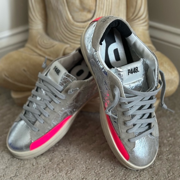 P448 | Shoes | P448 John Sneakers Color Ghinea Box Included Size 38 Nwt ...